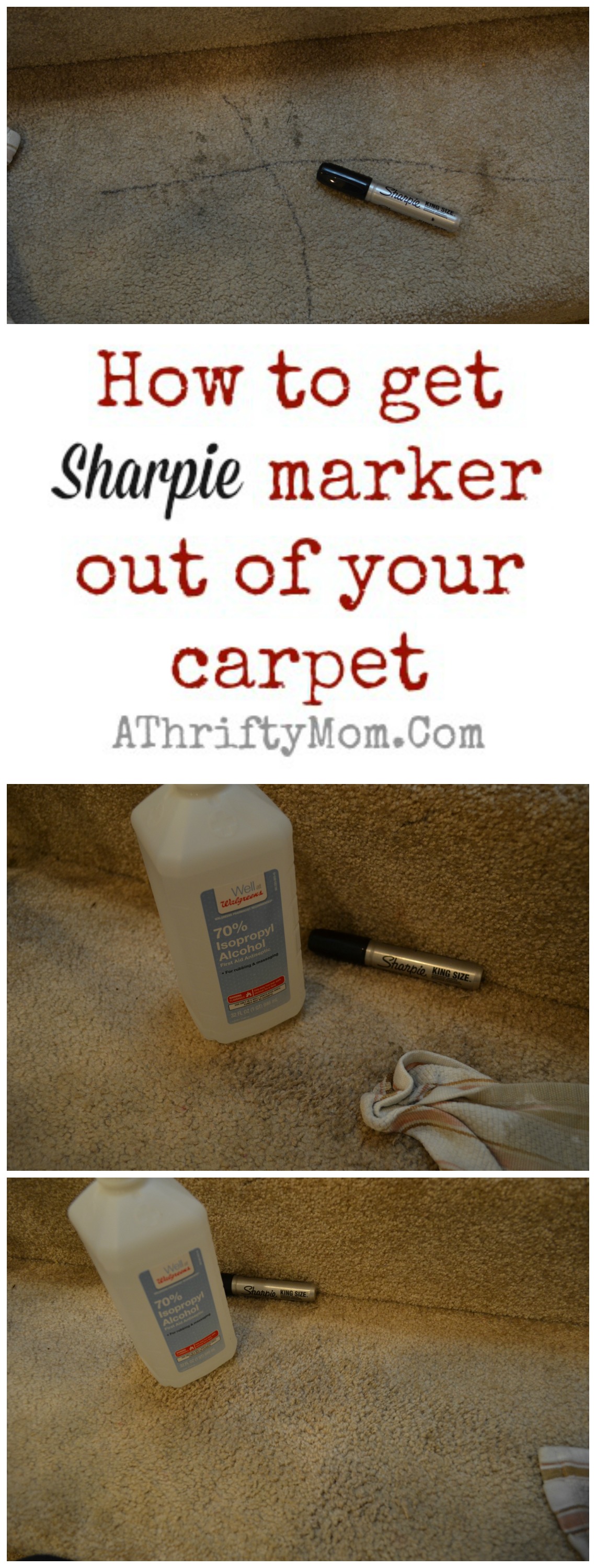 How To Get Sharpie Marker Out Of Carpet DIY Sharpie StainRemoval 