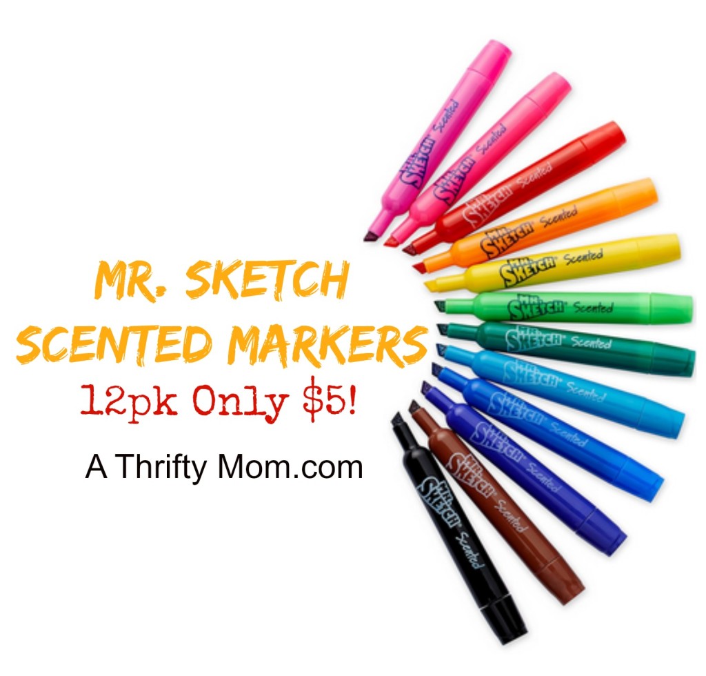 Mr. Sketch Scented Markers 12pk ONLY $5 - A Thrifty Mom - Recipes ...