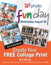 FREE 8x10 collage print at Walgreens Today only! - A Thrifty Mom ...