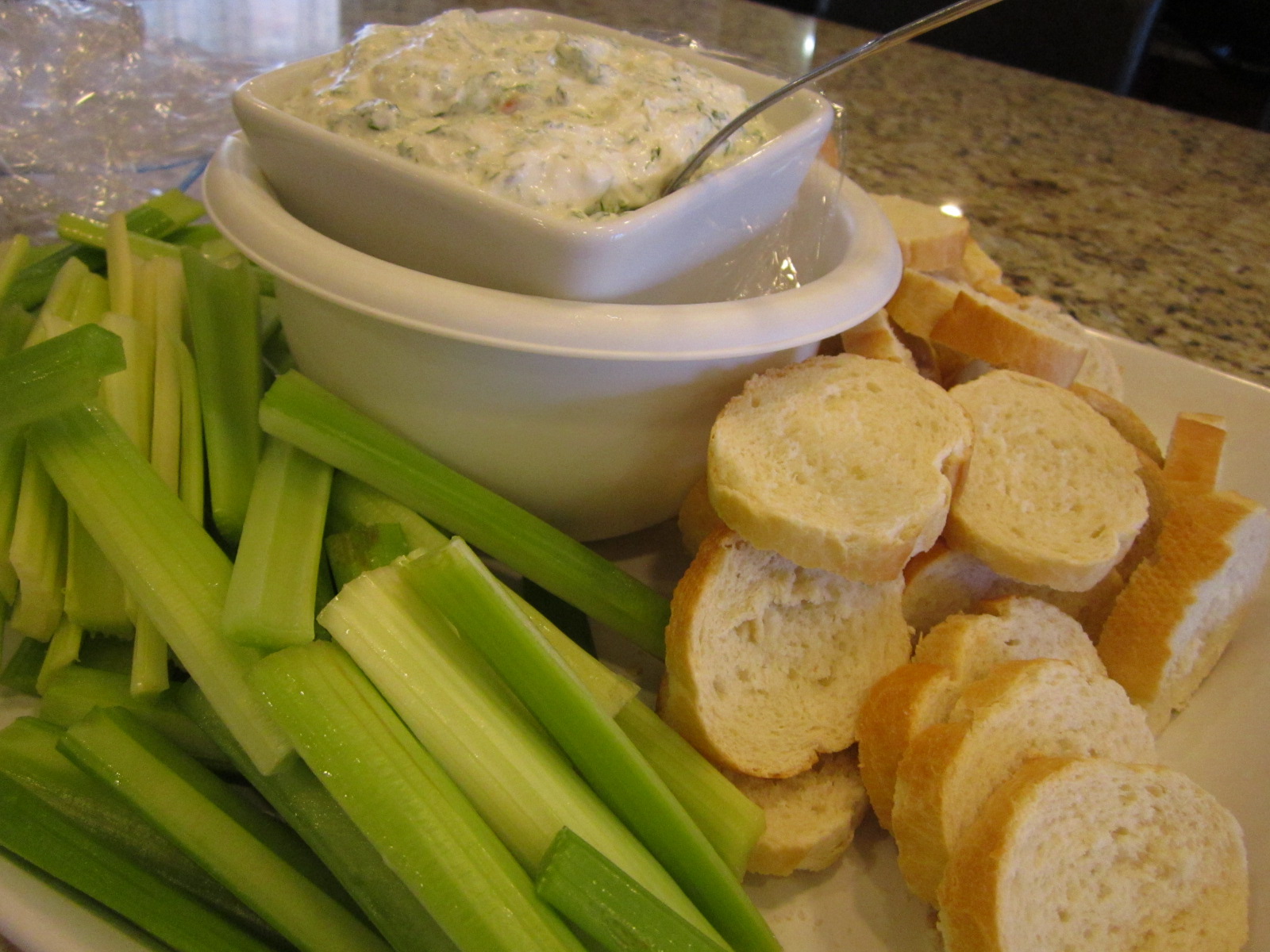 Spinach Vegetable dip from the Bulk Bins at Winco – A Thrifty Mom