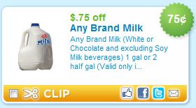 Milk coupon is back.... start your printers - A Thrifty Mom