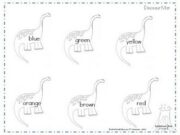 Free Dinosaur File Folder Game download – A Thrifty Mom