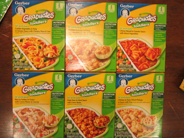 Gerber Graduates Lil' Entrees Review and Giveaway - A Thrifty Mom