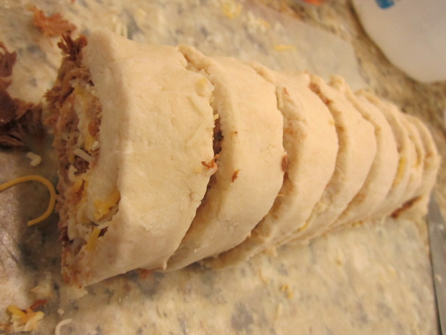 Shredded Beef and Cheese Biscuit Rolls Recipe – A Thrifty Mom