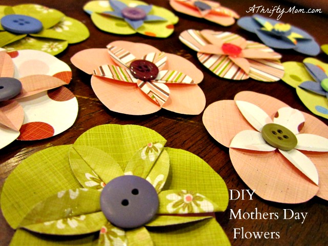 Mother’s Day DIY Flowers ~ Kids Craft Ideas – A Thrifty Mom