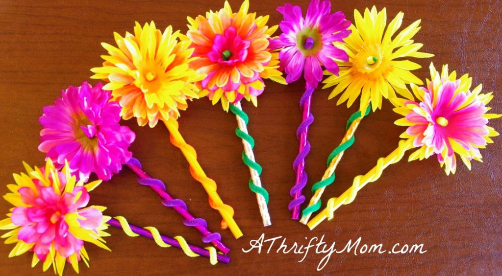 DIY Flower Pencil ~ Money Saving Craft for kids – A Thrifty Mom