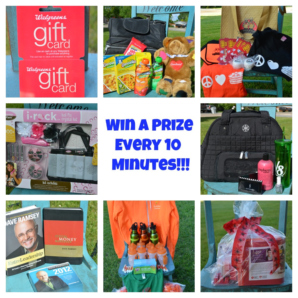 Win a prize every 10 minutes ~ 6/22 Save Lives Save Money - A Thrifty Mom