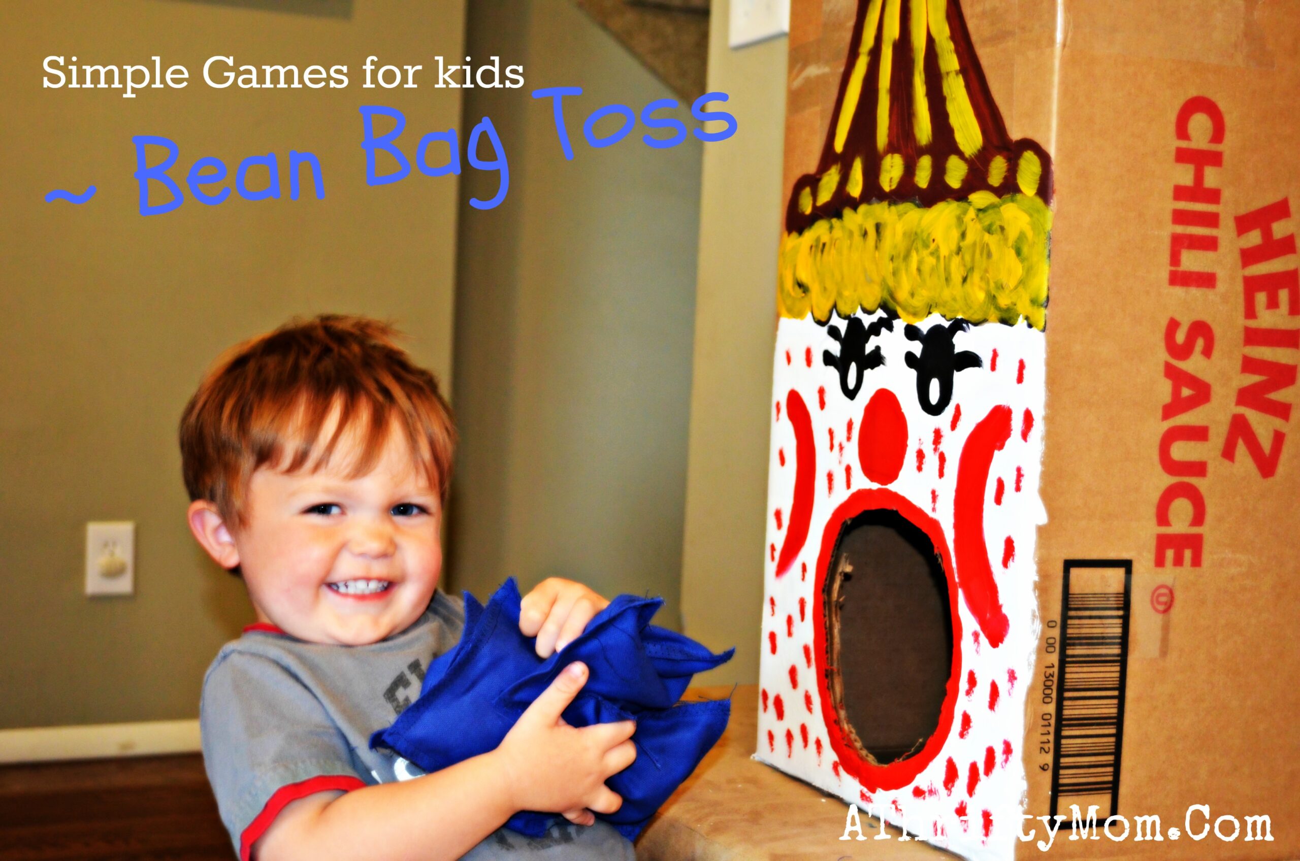 Make your own Bean Bag Toss ~ Activities to do with kids - A Thrifty Mom