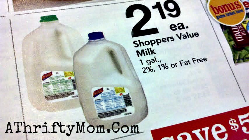 Milk Coupon = 1 Gallon of milk only $.69 at Albertsons - A Thrifty Mom
