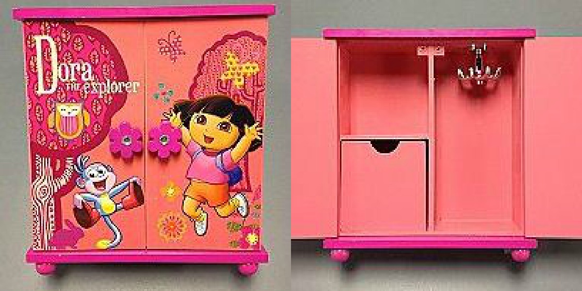 Disney Princess or Dora Armoire Style Jewelry Box $6.99 (was $29.99 ...