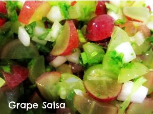 Recipe for Cool Summer Snacks ~ Grape Salsa - A Thrifty Mom - Recipes ...