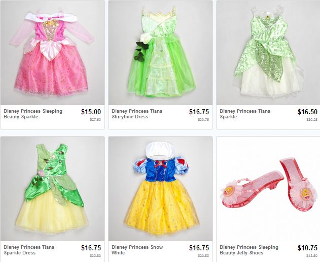 Disney Princess Dress Up items at low as $10.75 shipped 3 days only - A ...