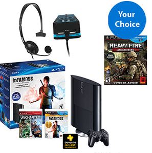 PS3 Ultimate Bundle only $219 shipped - comes with 3 games - Cyber ...