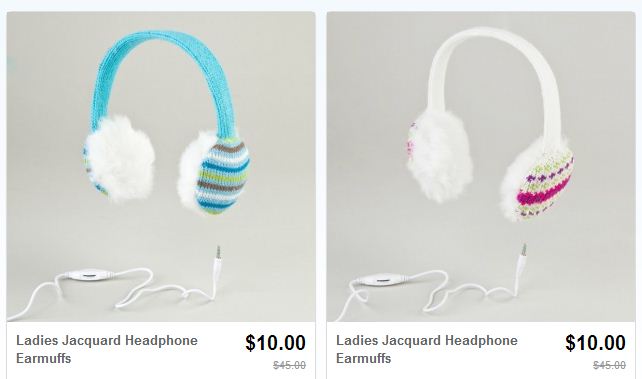 Earmuff Headphones only $10.00 ~ Great teen gift idea 2 days only! – A ...