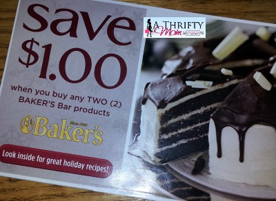 Bakers chocolate coupon – A Thrifty Mom