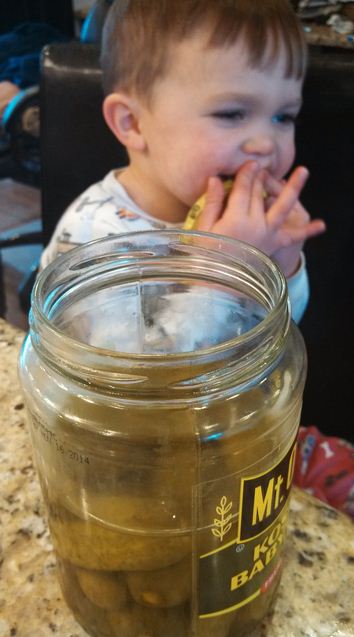 Pickle Thief ~ Friday Funny – A Thrifty Mom