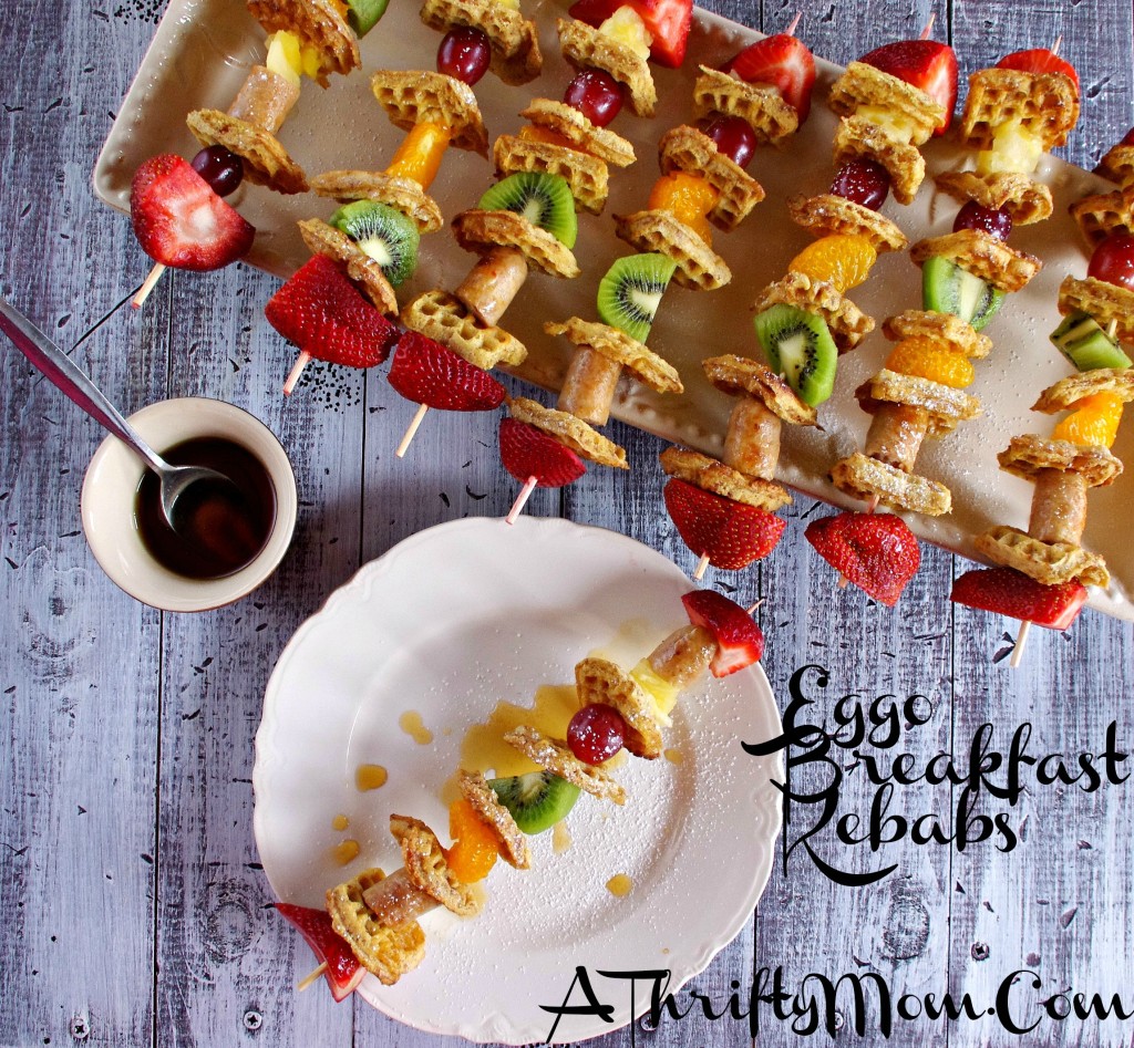Eggo Breakfast Kebabs ~ Eggo Week Of Waffles #EggoWaffleOff – A Thrifty Mom
