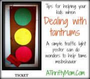 A Traffic Light Approach to Good Behavior! – A Thrifty Mom