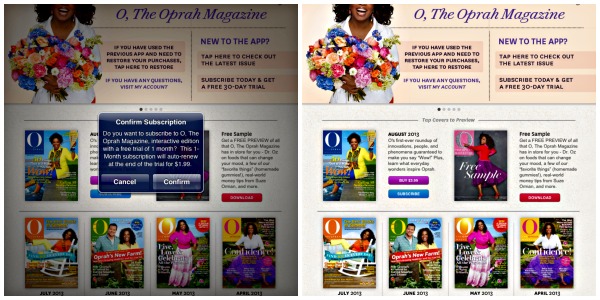 O, the Oprah Magazine for iPad ~ $0 1st month trial - A Thrifty Mom ...