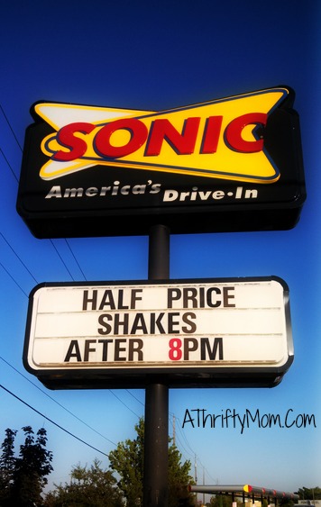 Sonic Prize Package Giveaway Enter To Win ~ Half Price Shakes - A ...