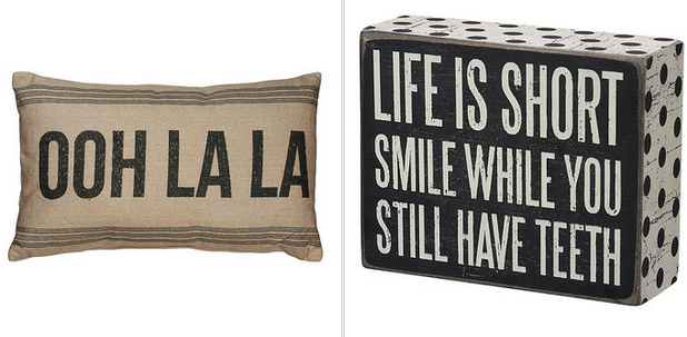 Signs, pillows and gift box’s up to 50% off TODAY ONLY ~ Gift Ideas – A ...