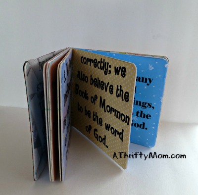 DIY Personalized Board Book - A Thrifty Mom