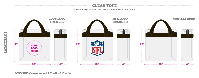 New rules this year for bags at NFL games and many Schools, and other ...