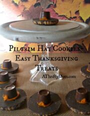 Pilgrim Hat Cookies~ Easy Thanksgiving Treat – A Thrifty Mom