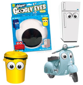 Turn anything into funny cartoon characters with 7 inch Googly Eyes - A ...
