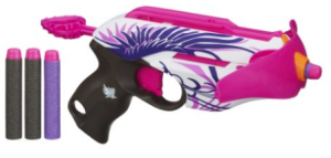 PINK Nerf Guns for GIRLS ~ Because girls like to shoot too Nerf Rebelle ...