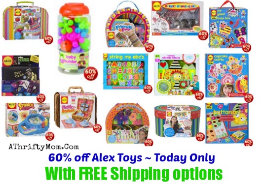 60% Off ALEX Toys today only and FREE Shipping options ~ Kids Gift ...