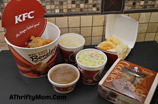KFC's Festive Feast Meal only $19.99 ~ Dinner made easy, and a happy ...