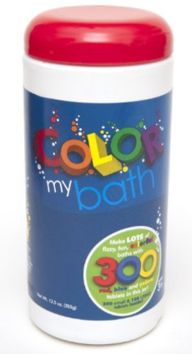 Make Bath Time Fun with Fizzy Color Tablets and Bathtub Crayons – A ...