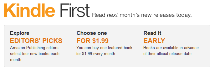 Kindle First, March New Release Kindle Books Just $1.99 or Free with ...