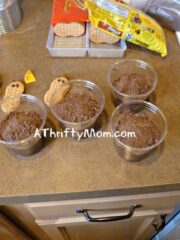 Groundhog Day Pudding Cup Snacks – A Thrifty Mom
