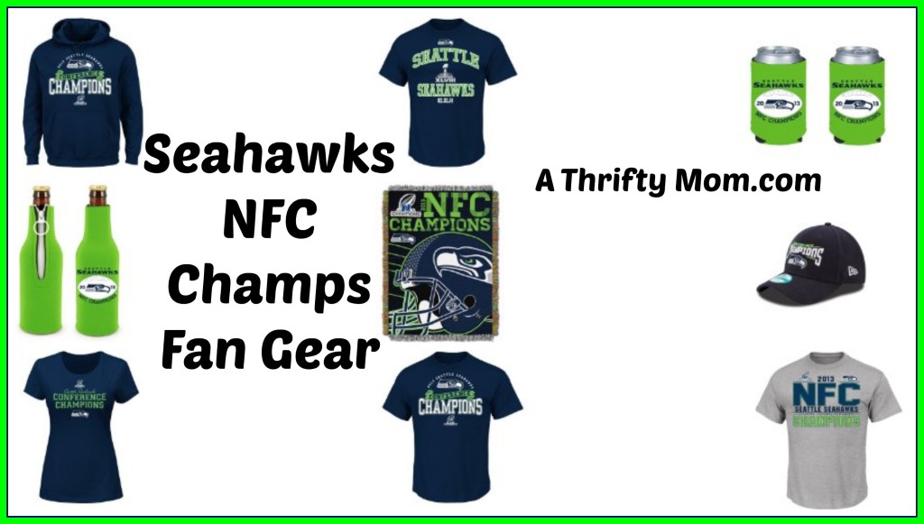 Seahawks NFC Champs Fan Gear - A Thrifty Mom - Recipes, Crafts, DIY and ...