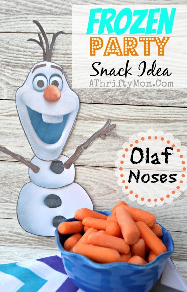 Frozen Party Ideas ~ Olaf Noses as a healthy snack idea #Frozen - A ...