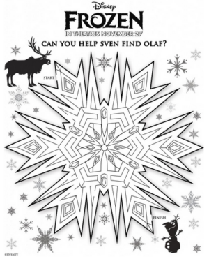 FREE FROZEN SVEN Printables + Frozen party ideas – A Thrifty Mom