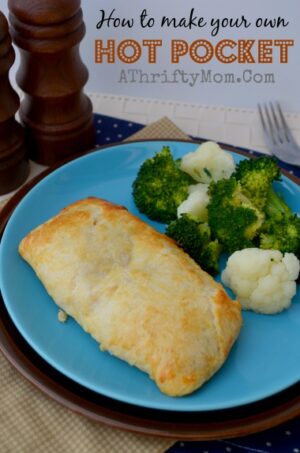 Chicken Cordon Bleu Hot Pocket Recipe ~ How to make Hot Pockets Fast ...