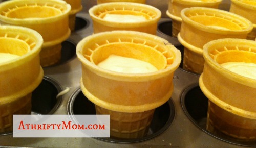 Cupcakes in a Cone ~ DIY ~ Kid Friendly Perfect for parties and Picnics ...