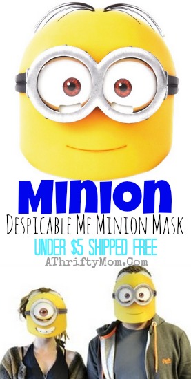 Minion Printables Mask