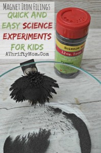 Magnet Iron Filings ~ Quick and Easy Science Experiments for Kids # ...