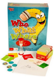 Who What Where Jr Drawing Game On Sale $9.95 ~ Fun Kids Game – A ...