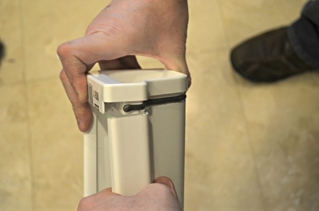 how to make a rain gutter book shelf - A Thrifty Mom - Recipes, Crafts ...