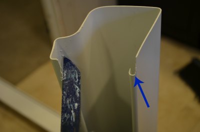 How to build a book shelf out of a vinyl rain gutter – DIY – A Thrifty Mom