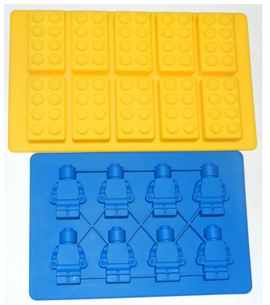 Lego Building Bricks and Minifigure Silicone Molds ONLY $7.45/set #LEGO ...