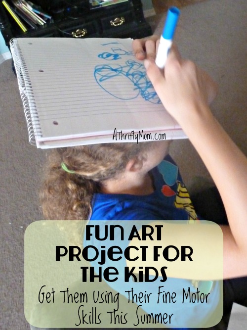 Fun Art Project For the Kids ~ Get Them Using Their Fine Motor Skills ...
