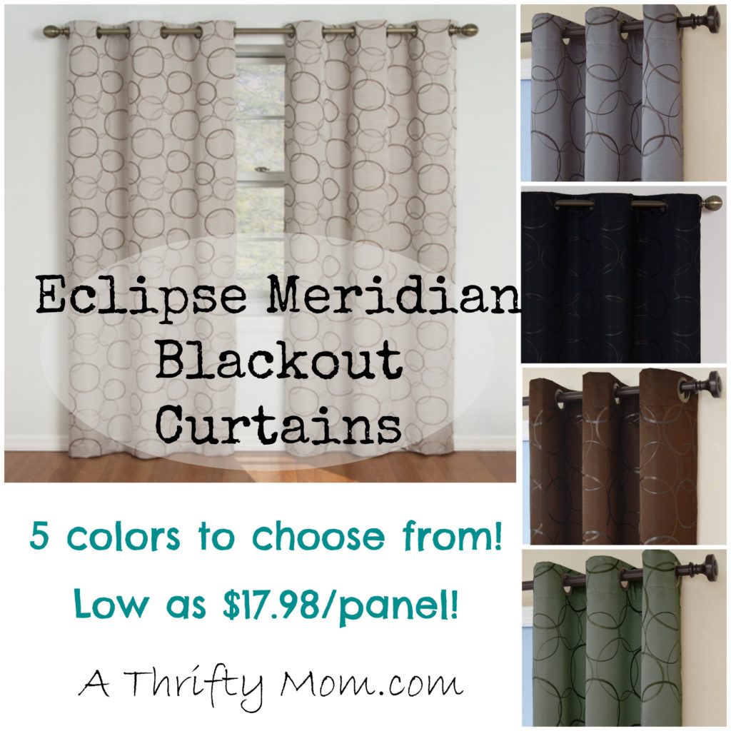 Eclipse Meridian Blackout Curtains ~ Energy Saving – A Thrifty Mom