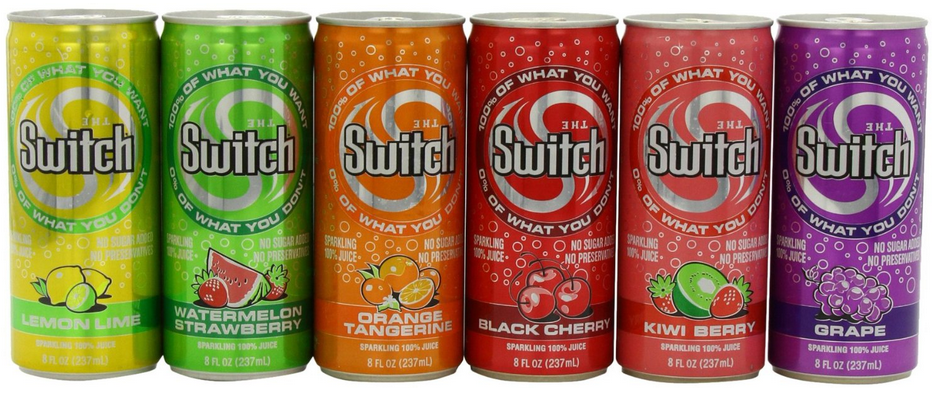 The Switch Sparkling Juice 24pk High Value $3.00 off Coupon ~ Amazon ...