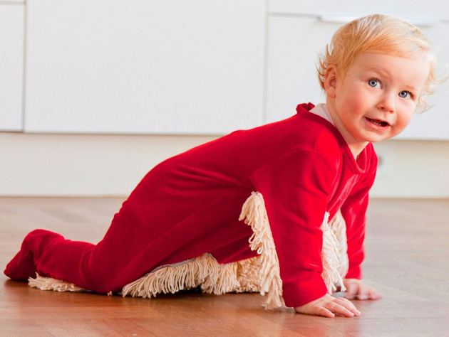 All I can say is LOL – Yes it is a real product – Baby Mop – A Thrifty Mom